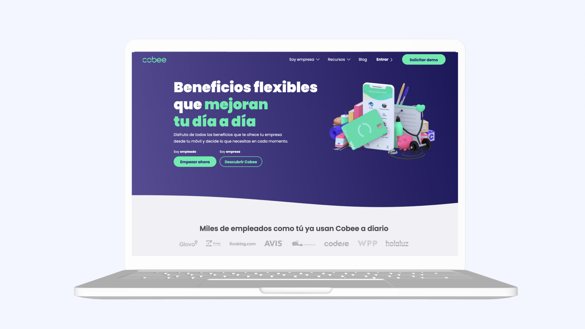 La nueva web de Cobee - Cobee
